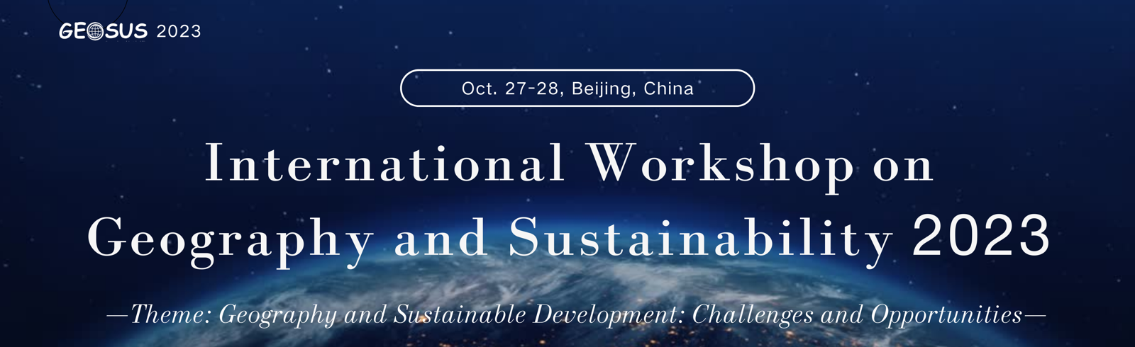 GEOSUS 2023 – IGU Online